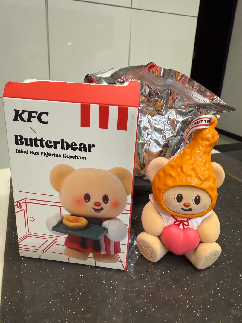 KFC x Butterbear Blind Box Figurine Keychain, Hobbies & Toys, Toys ...