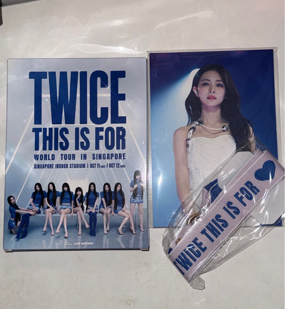 TWICE This Is For World Tour VIP Benefits, Hobbies & Toys, Memorabilia ...