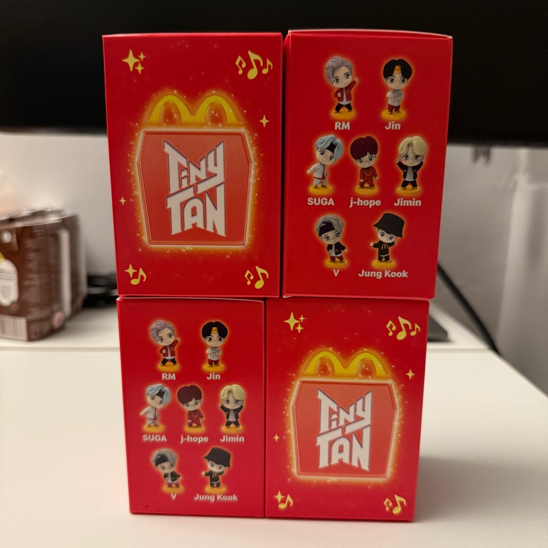 [WTT] McDonald’s BTS TinyTan Happy Meal - Encore Edition, Hobbies ...