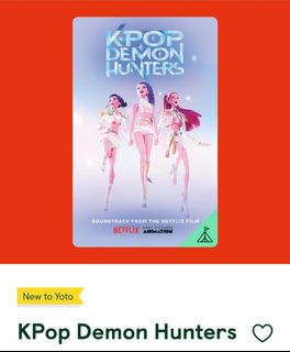 K-pop demon hunters yoto card, Hobbies & Toys, Music & Media, Music ...