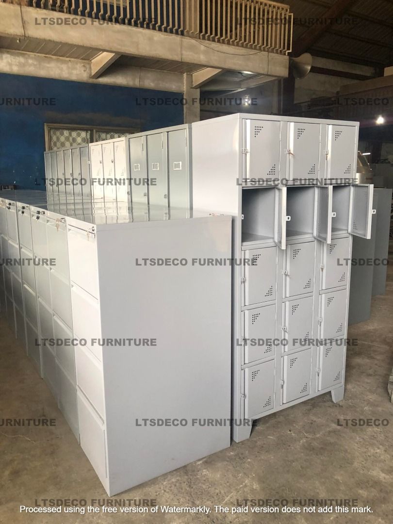 15 DOOR STEEL LOCKER OFFICE PARTITION, Furniture & Home Living, Office ...