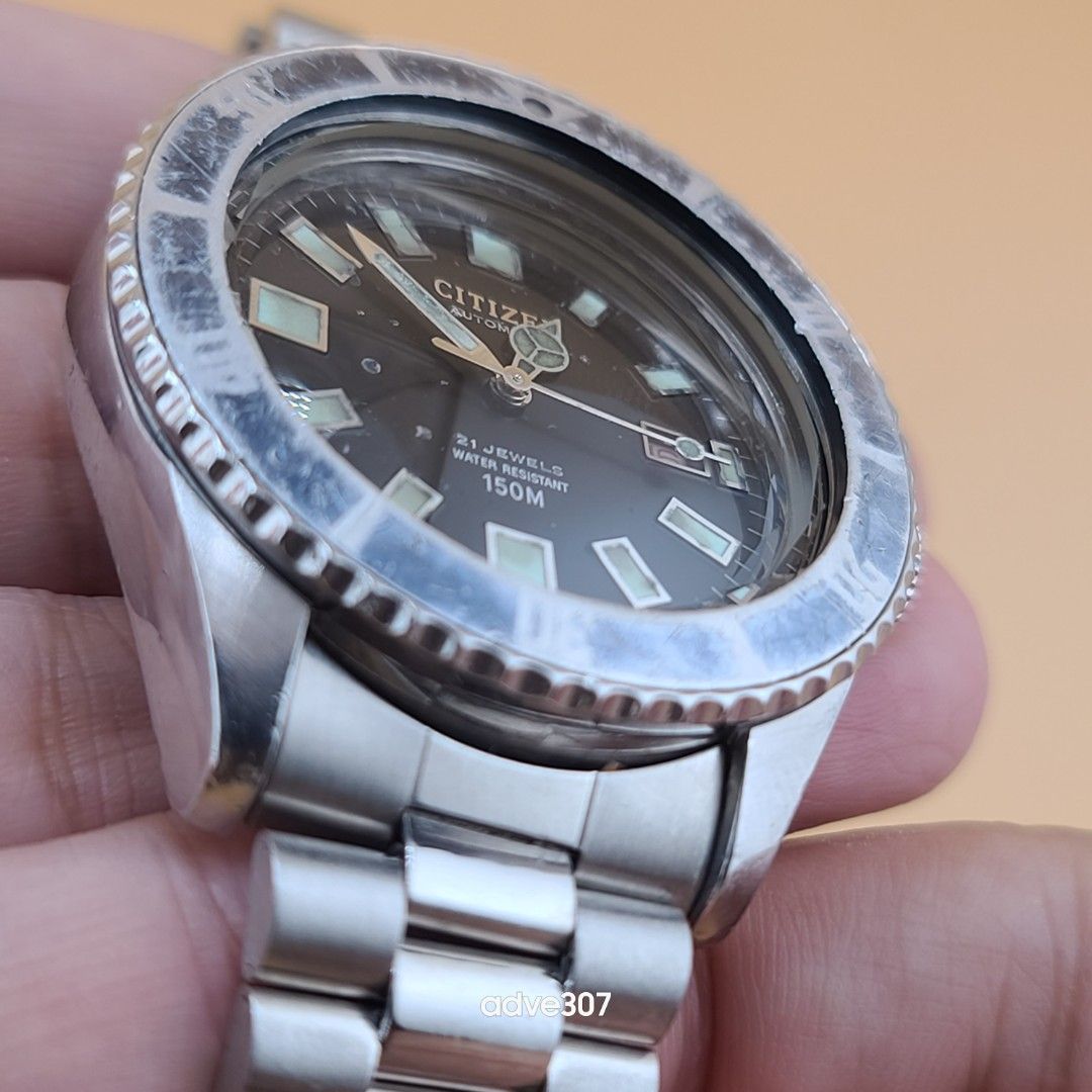 已抹油 星辰藤壺 CITIZEN CHALLENGE DIVER 星辰 經典傳奇 挑戰 自動機械潛水錶 Legendary barnacle ...