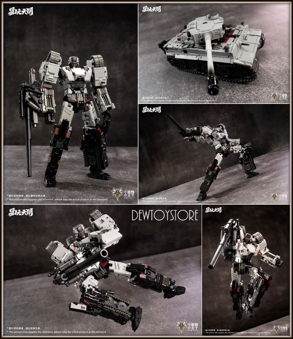 ⭐ [𝗣𝗿𝗲-𝗼𝗿𝗱𝗲𝗿] Toyseasy Toyeasy Metal Alloy Chogokin Transformers Combiner Mecha Robot Action ...