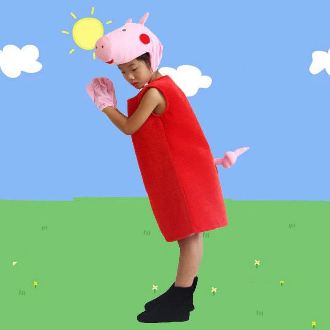 Adult Peppa pig costume, Hobbies & Toys, Occasions & Party Supplies on ...