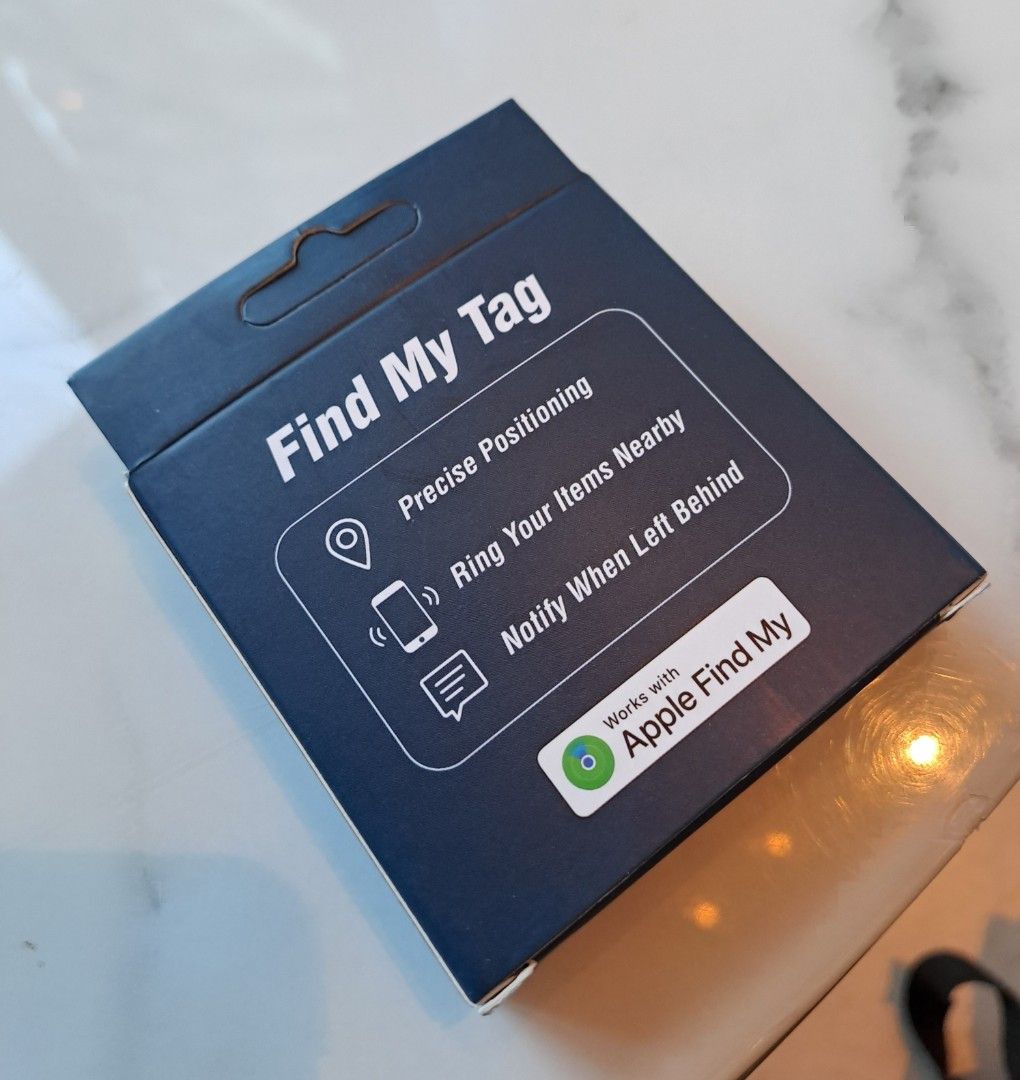 Anti-Lost Tag "Find My Tag" Tracker (Work With APPLE FIND MY) max 100 ...
