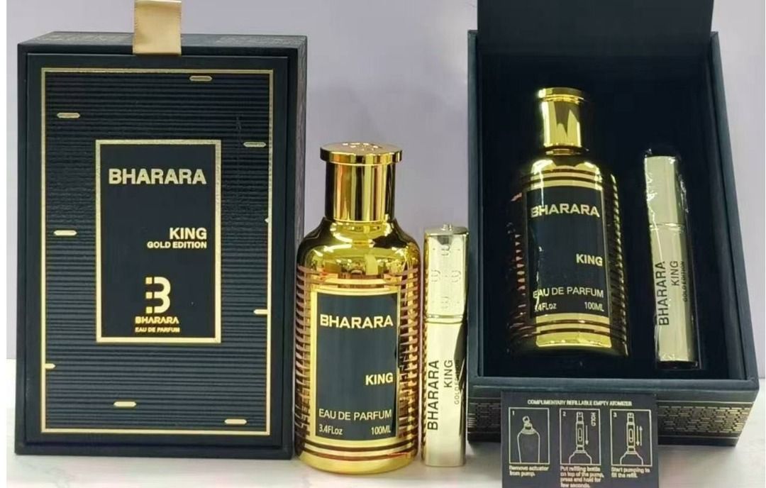 Bharara King Gold Edition Eau de Parfum Unisex 100ml, Beauty & Personal ...