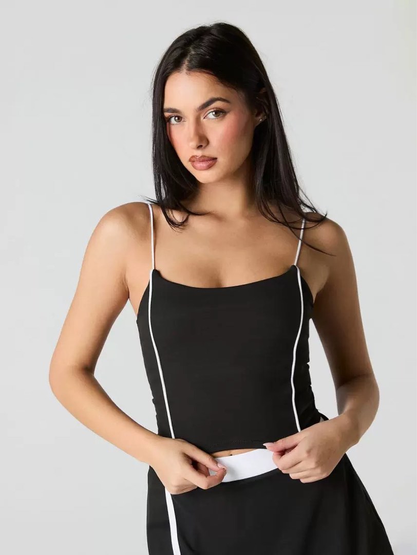 BN SMR Arie Active Bungee Tank Sports bra, Women's Fashion, Activewear ...