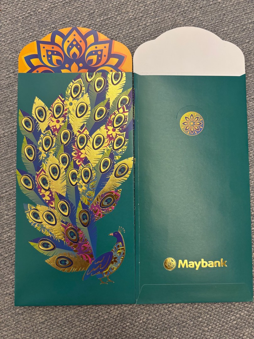 Brand new 2025 Deepavali ang bao red packet hong bao dbs posb Maybank ...
