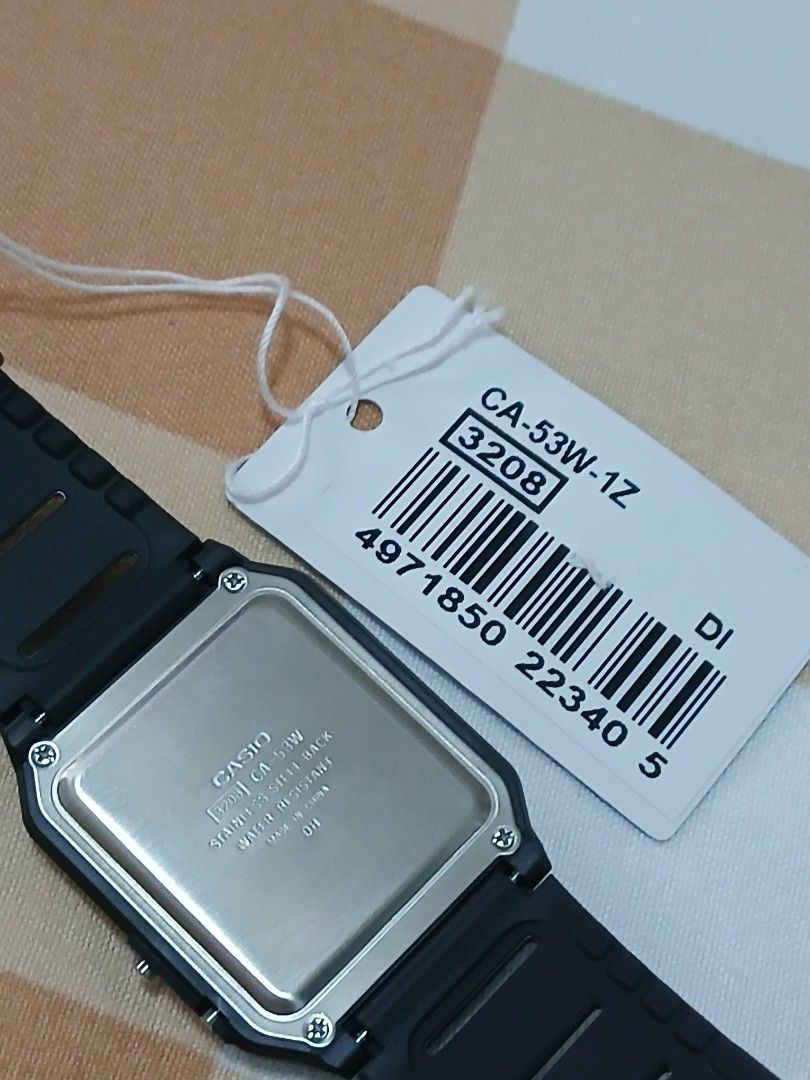 Casio CA-53W-1Z Calculator Watch, Men's Fashion, Watches & Accessories ...