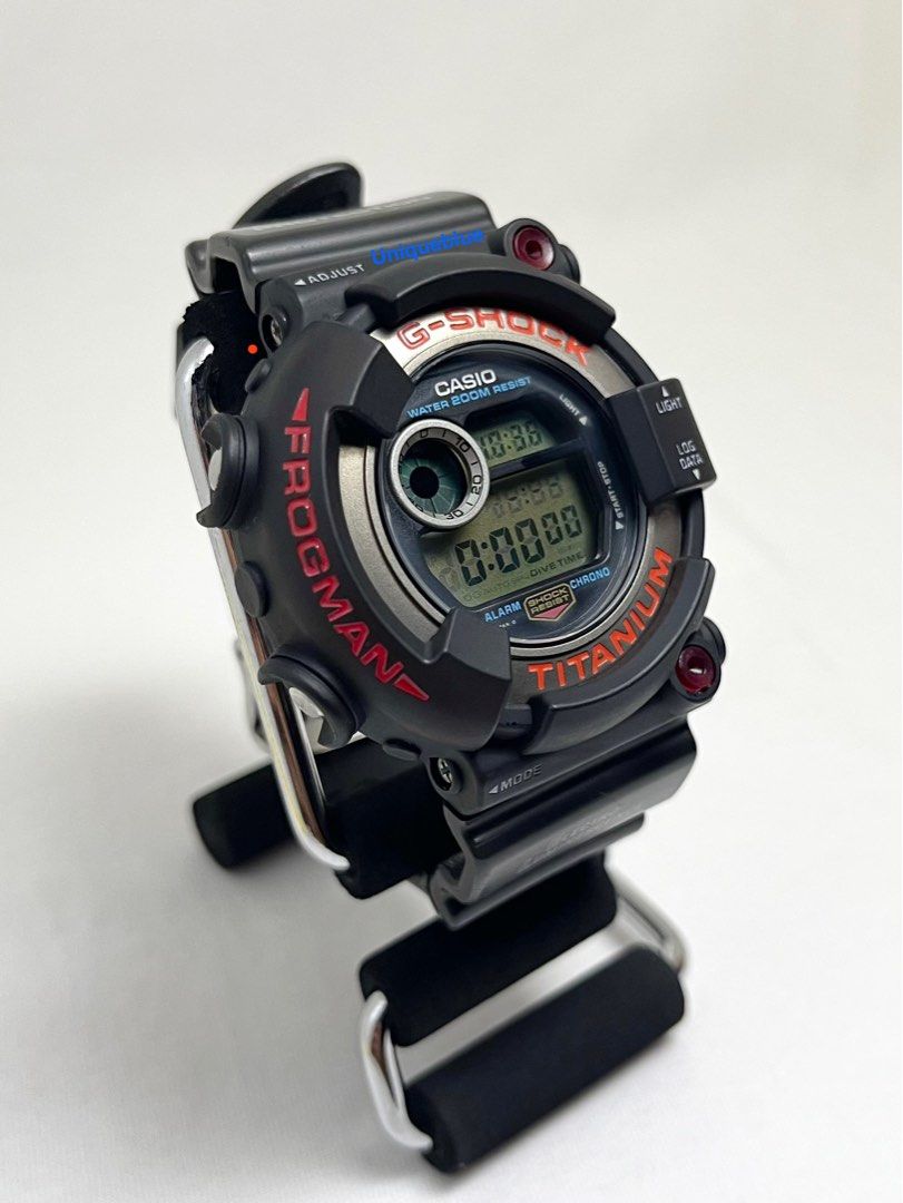 “Reserved” Casio G-Shock Frogman DW-8200 Titanium Digital Dive Watch ...