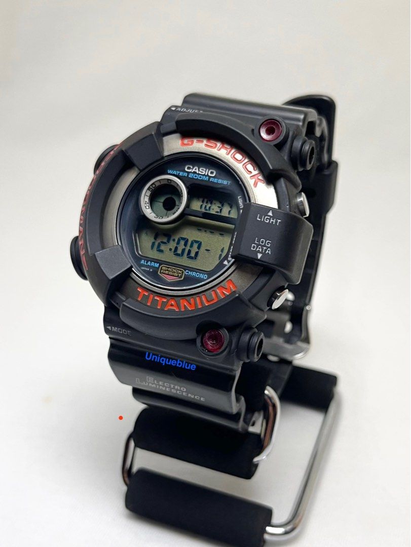 “Reserved” Casio G-Shock Frogman DW-8200 Titanium Digital Dive Watch ...
