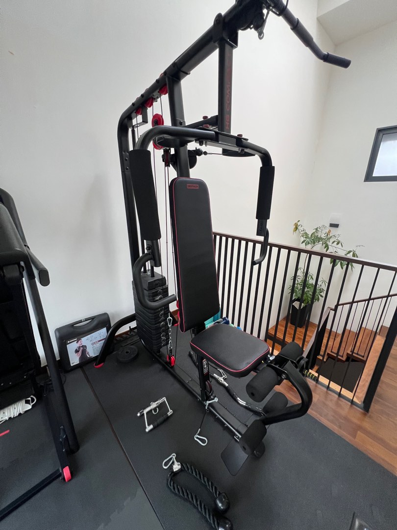 Decathlon HG Compact Home Gym + Treadmill, Sports Equipment, Exercise ...