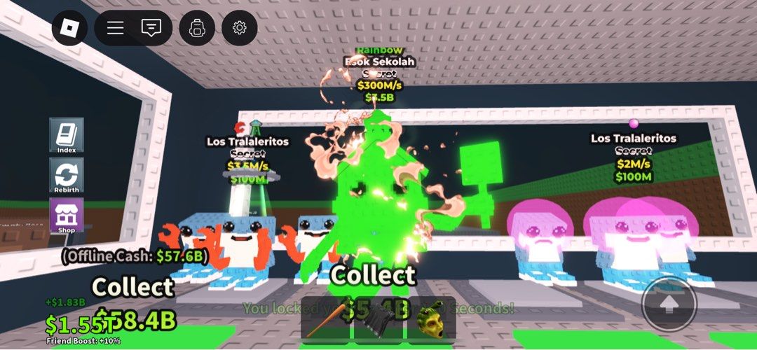 ESOK SEKOLAH 300M/SEC RAINBOW STEAL A BRAINROT, Hobbies & Toys, Toys ...