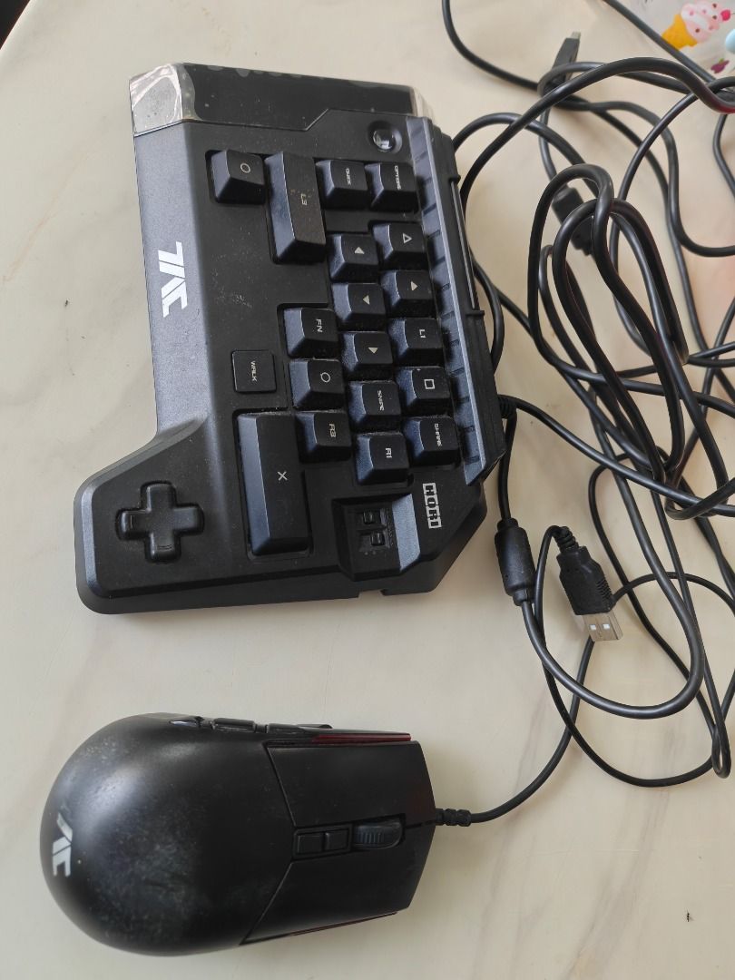 PS4 Compatible HORI Tactical Assault Commander K1 Keyboard & Mouse ...