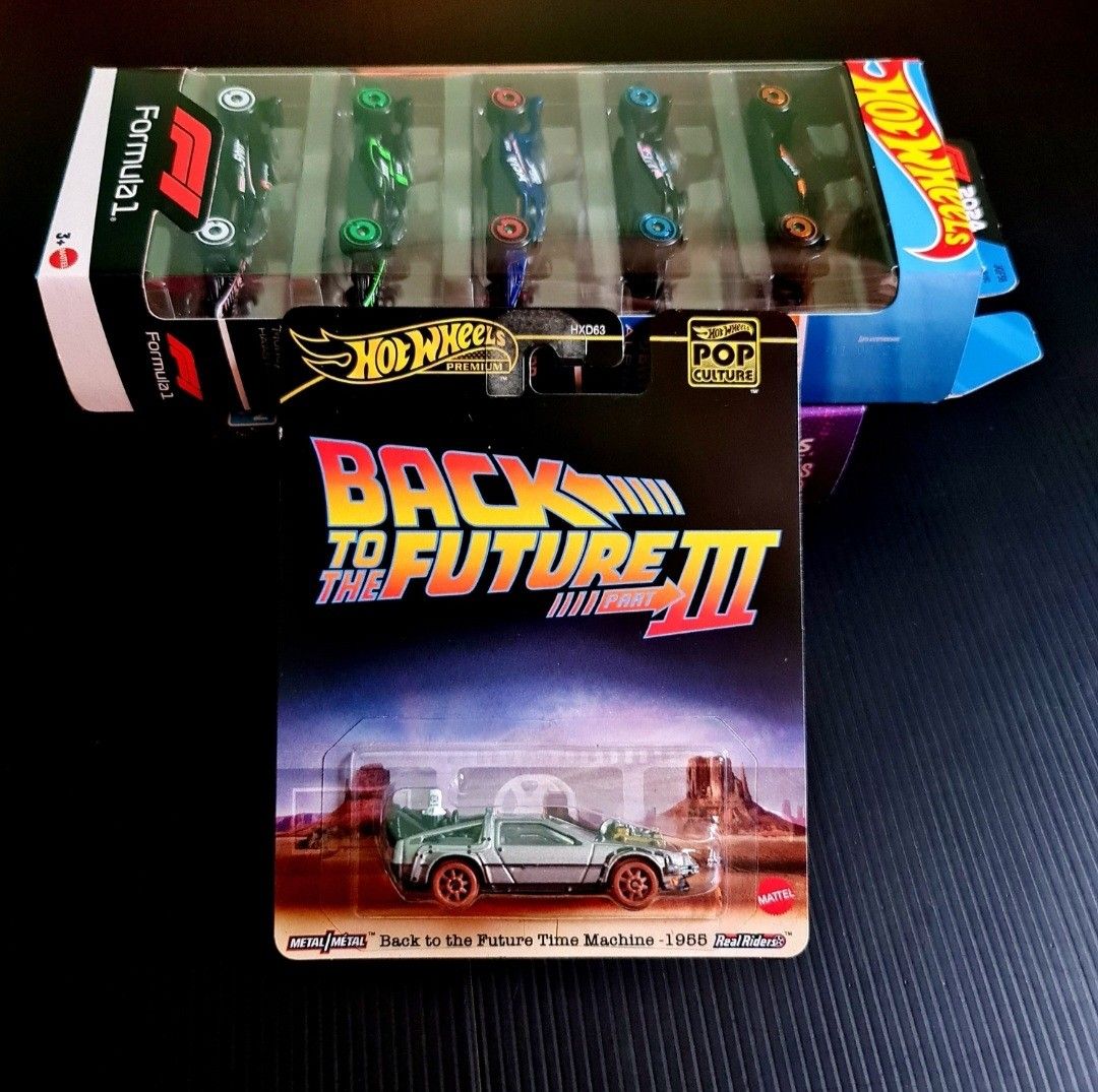 Hot Wheels 5-Pack Collectible Set Formula 1 McLaren, BWT Alpine, Visa ...