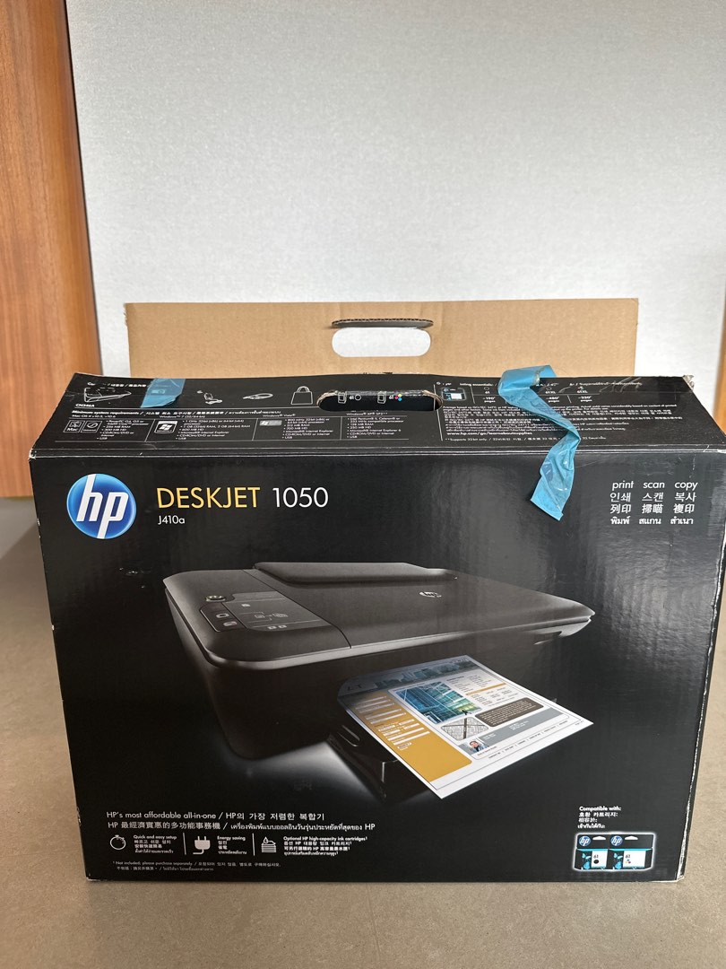 HP Deskjet 1050 All-in-One Printer, Computers & Tech, Printers ...