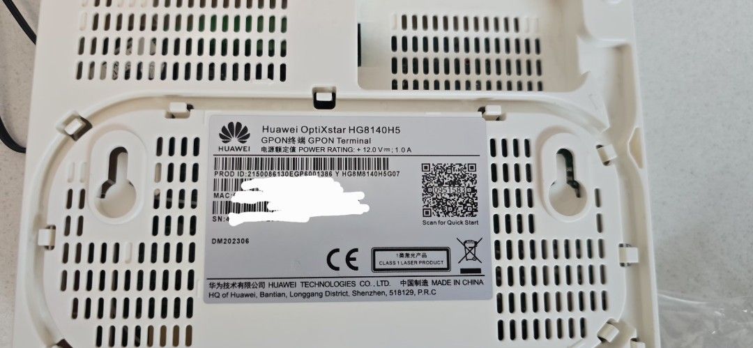Huawei OptiXstar HG8140H5 GPON Terminal on Carousell