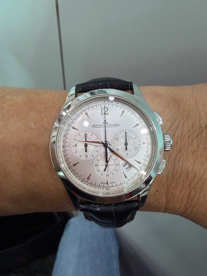 Jaeger-LeCoultre chronograph, Luxury, Watches on Carousell