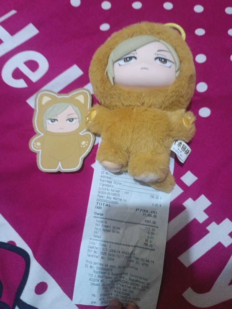 Jujutsu Kaisen Nanami Labubu, Hobbies & Toys, Toys & Games on Carousell