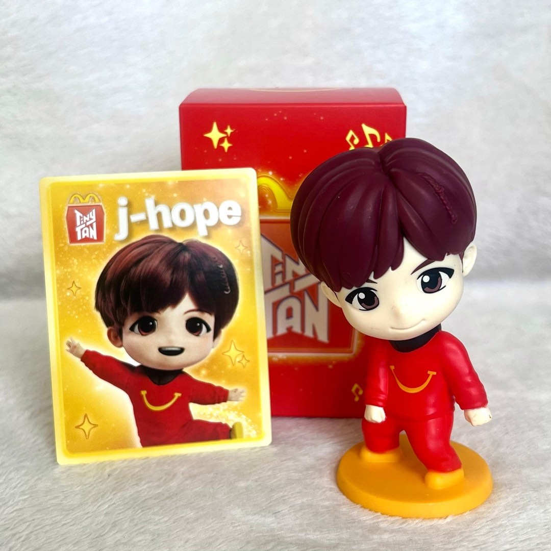 McDonald's TinyTAN J-Hope Figure, Hobbies & Toys, Toys & Games on Carousell