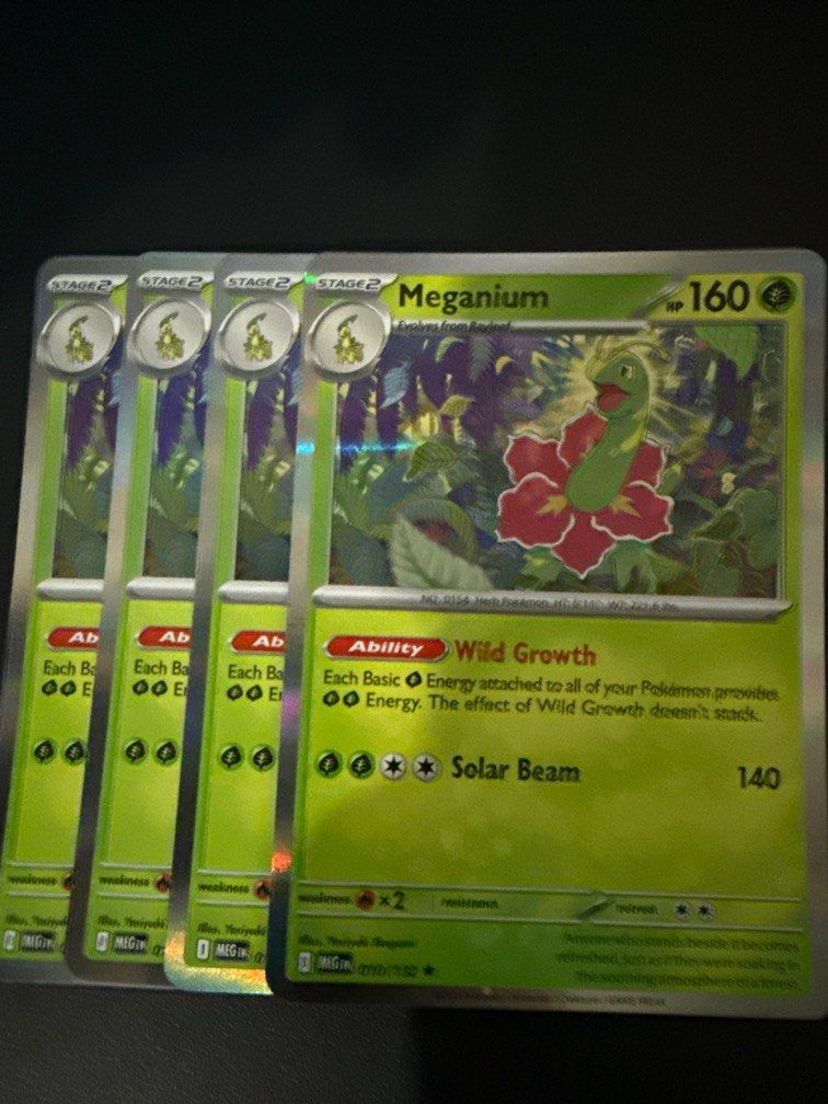Mega Evolution - Meganium (Pokemon), Hobbies & Toys, Toys & Games on ...