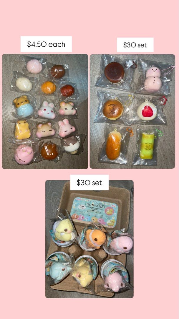 mini / capsules squishy (ibloom, lisa), Hobbies & Toys, Toys & Games on ...