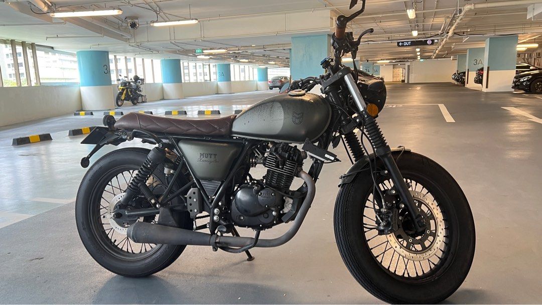 Mutt Hilts 125CC 2B Cafe Racer Motorcycle, Motorcycles, Motorcycles for ...