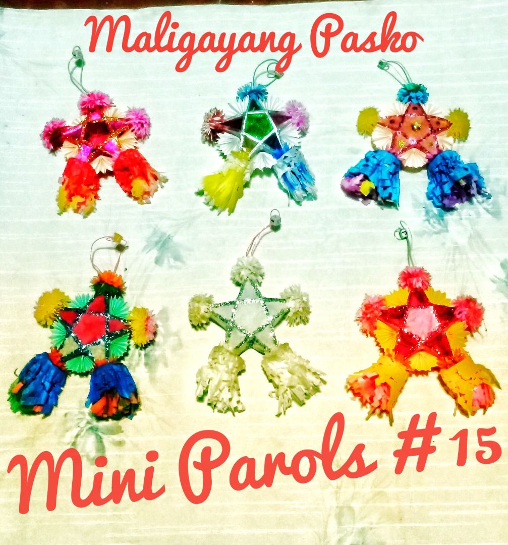 Philippine Traditional Mini Parols, Furniture & Home Living, Home Decor ...