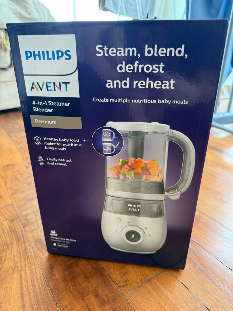 Philips Avent 4-in-1 Steamer Blender - Premium, Babies & Kids, Nursing ...