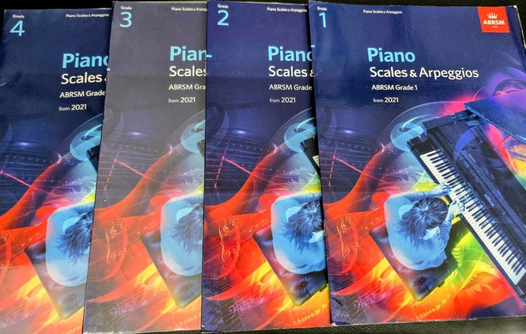 Scales, sight reading, aural,John Thompson, Michael Aaron, schumann ...