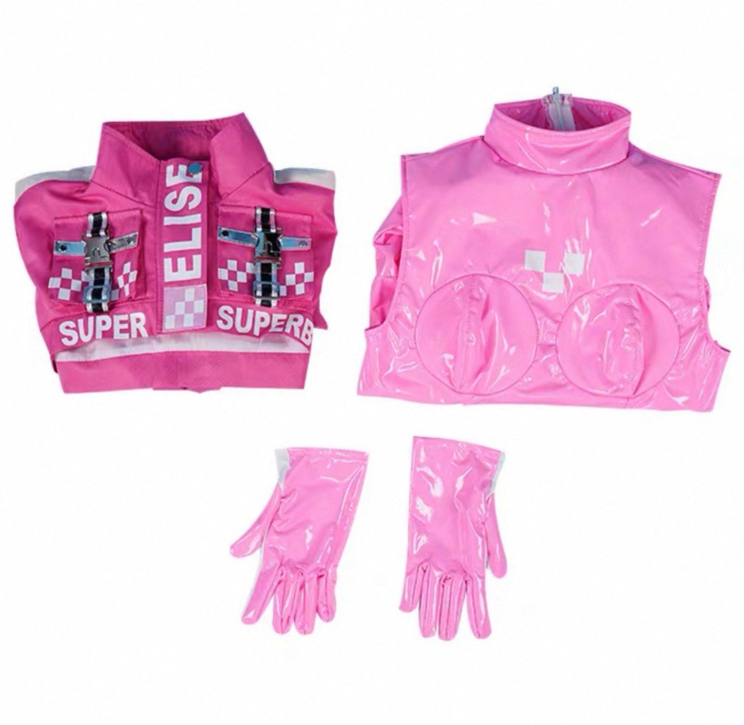 Pink Nikke Cosplay Costume Set - Brand New, Hobbies & Toys, Memorabilia ...