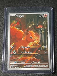 Vulpix IR Mega Evolution, Hobbies & Toys, Toys & Games on Carousell