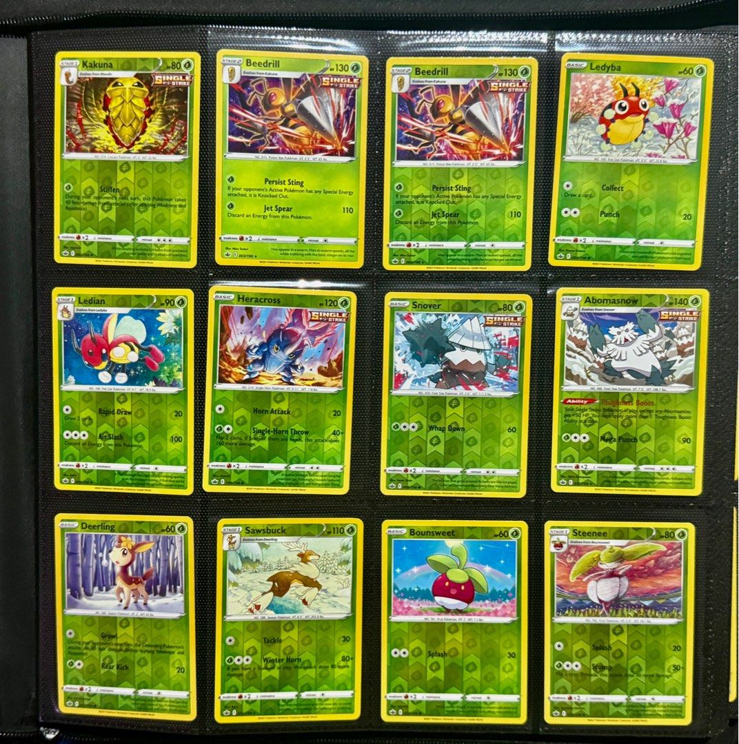 Pokémon TCG Master Set Singles Chilling Reign, Hobbies & Toys, Toys ...