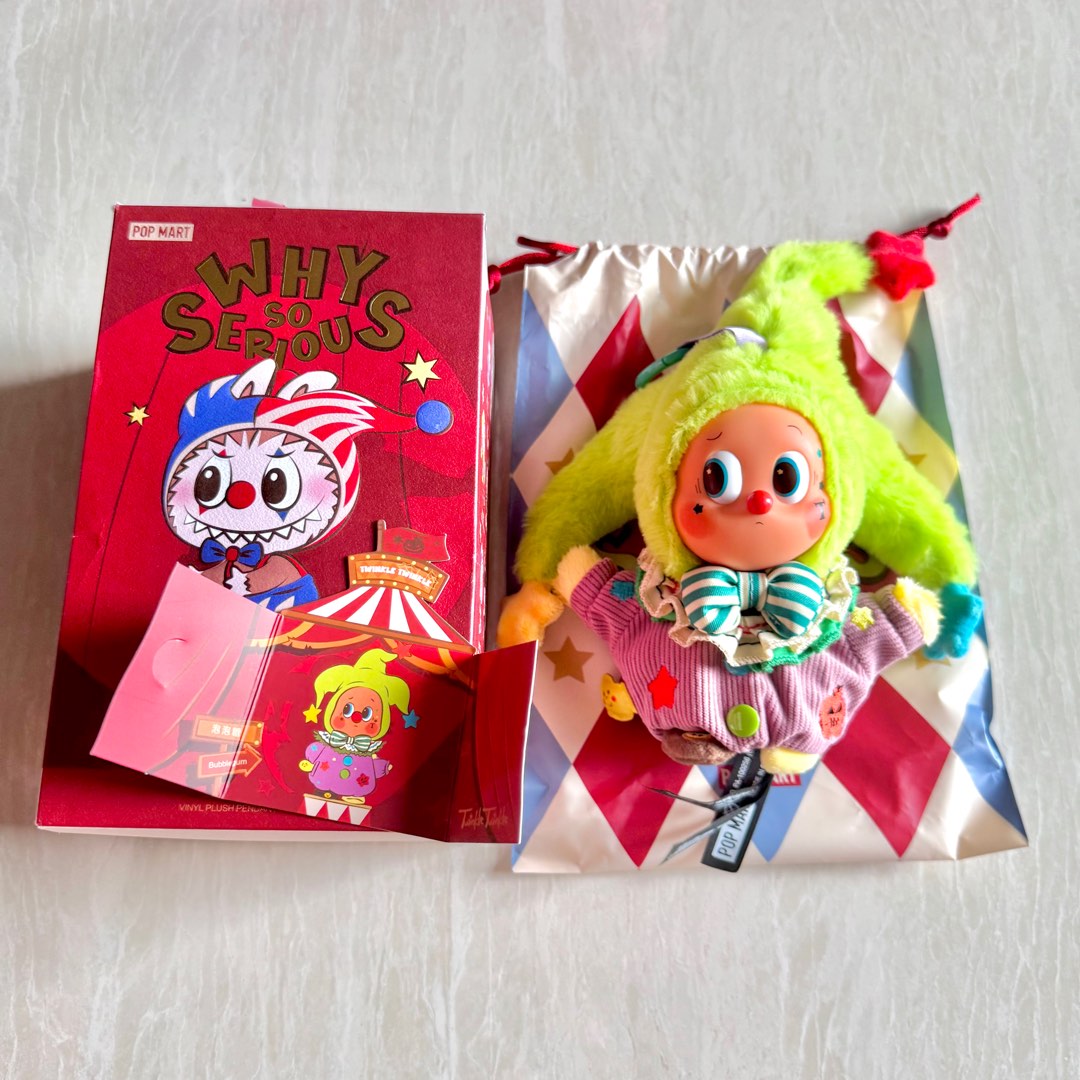 Popmart Why So Serious - Twinkle Twinkle Secret Bubblegum, Hobbies ...
