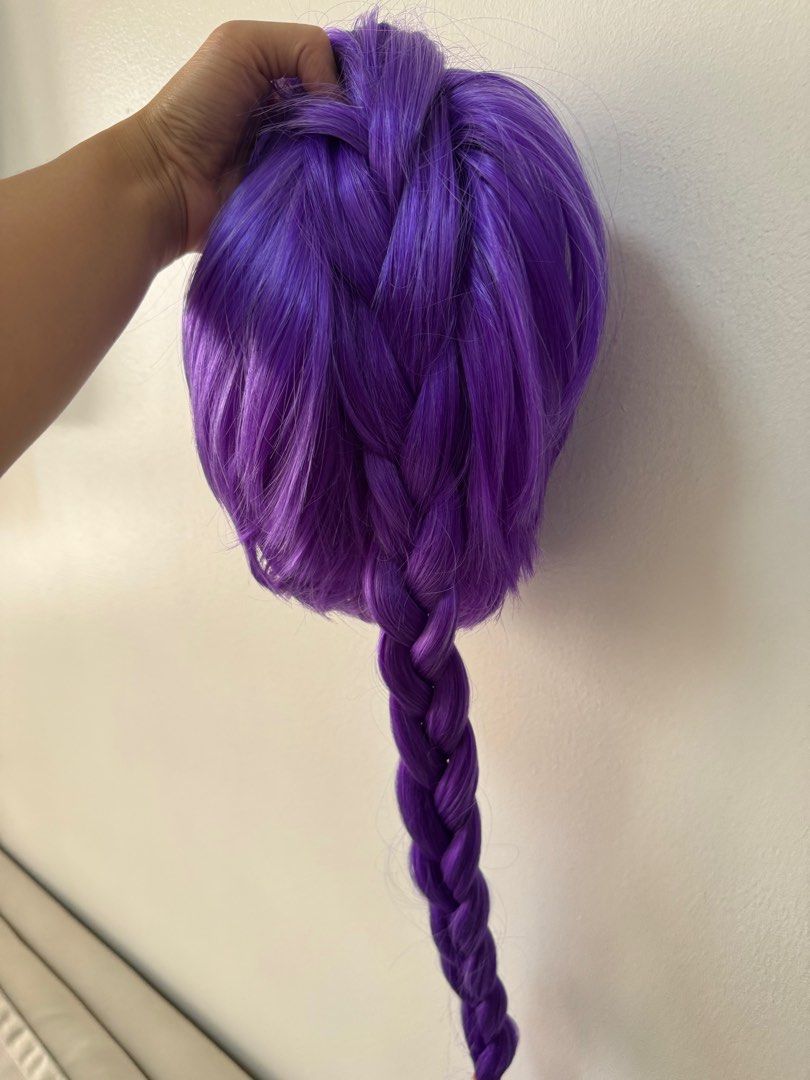 Rumi Kpop demon hunters hair wig, Beauty & Personal Care, Hair on Carousell
