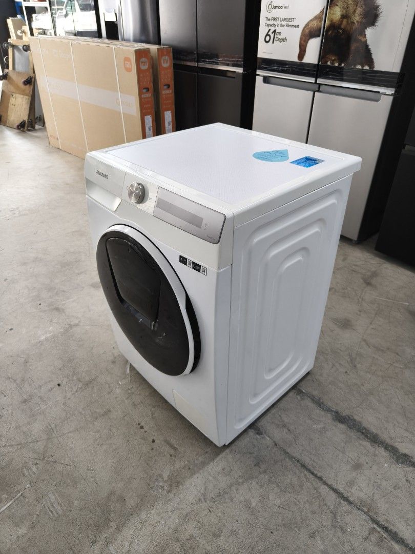 SAMSUNG 8KG ADDWASH FRONT LOAD WASHER WW80T754DWH Condition 8/10 $300 ...