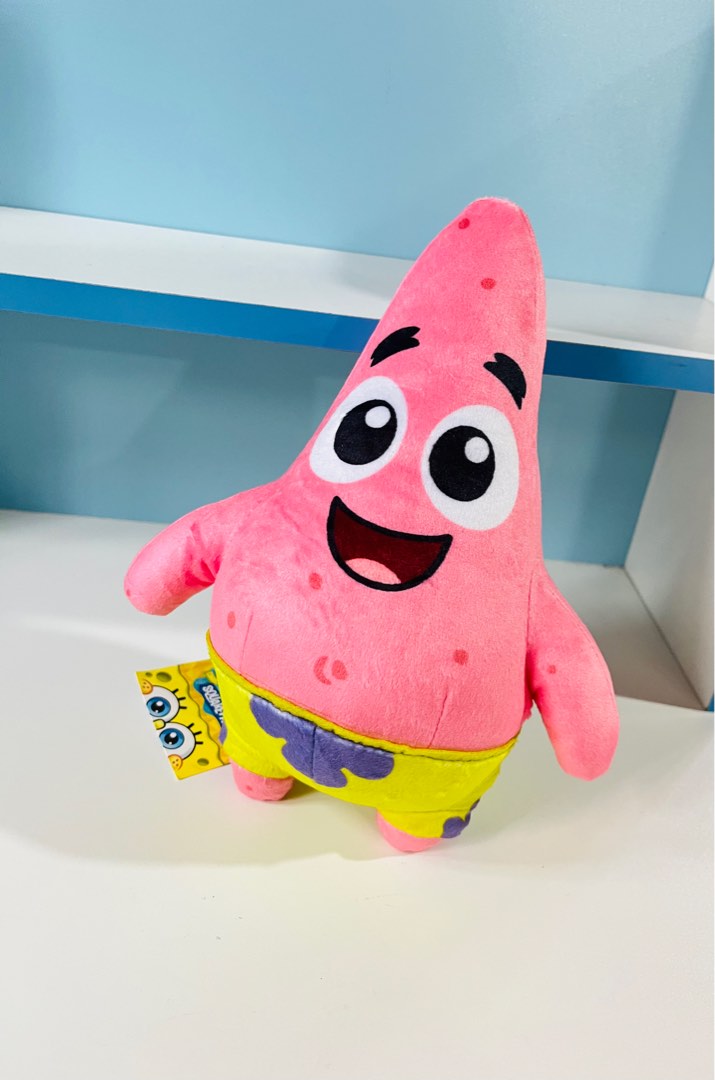spongebob SP patrick plushie, Hobbies & Toys, Memorabilia ...
