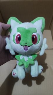 Pocket Monster (San Ei) w/ppt : Sprigatito (L), Hobbies & Toys, Toys ...
