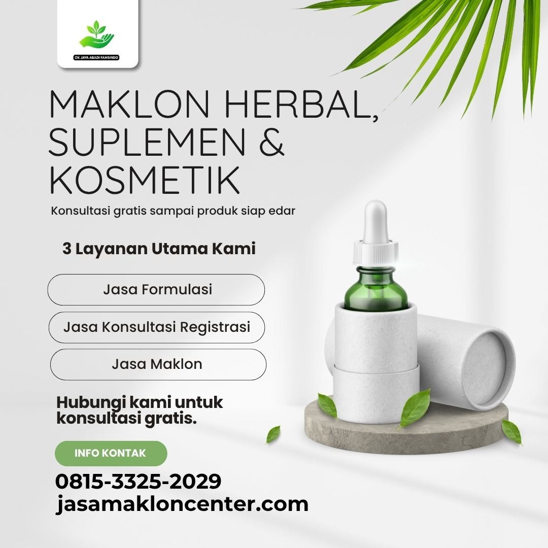 TERBAIK! TELP. 0815-3325-2029, Jasa Maklon Terbaik Di Indonesia ...