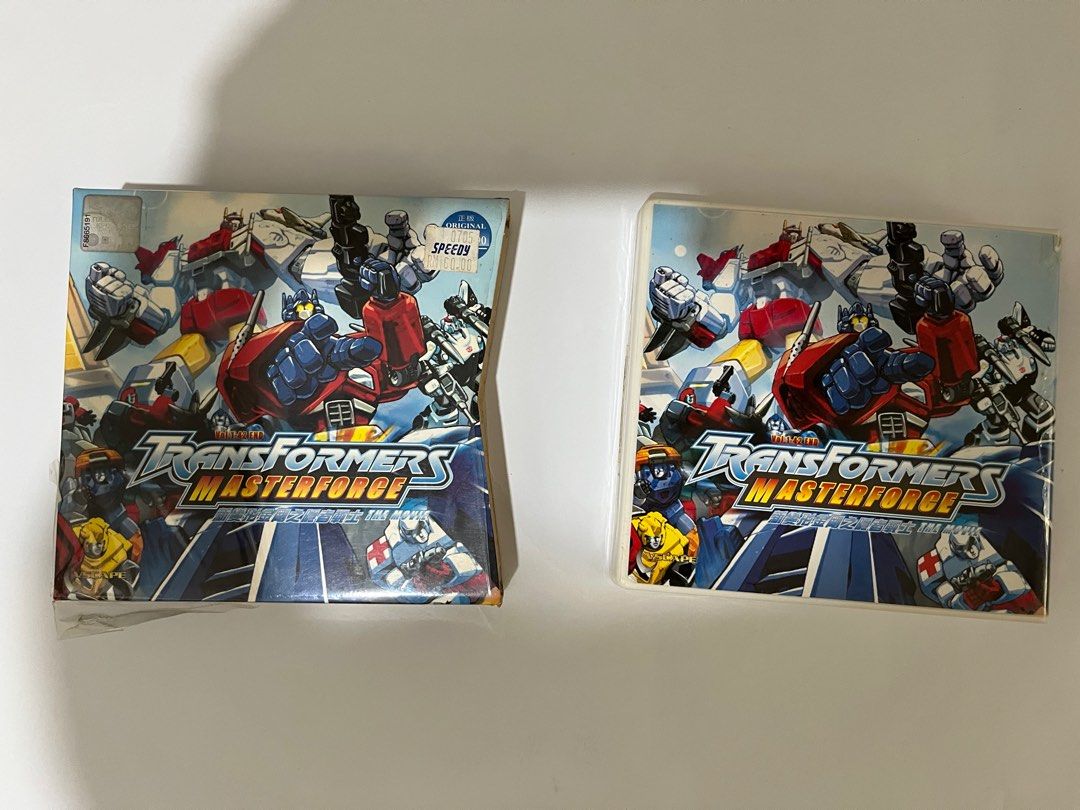 Transformers Masterforce VCD Boxset, Hobbies & Toys, Music & Media, CDs & DVDs on Carousell
