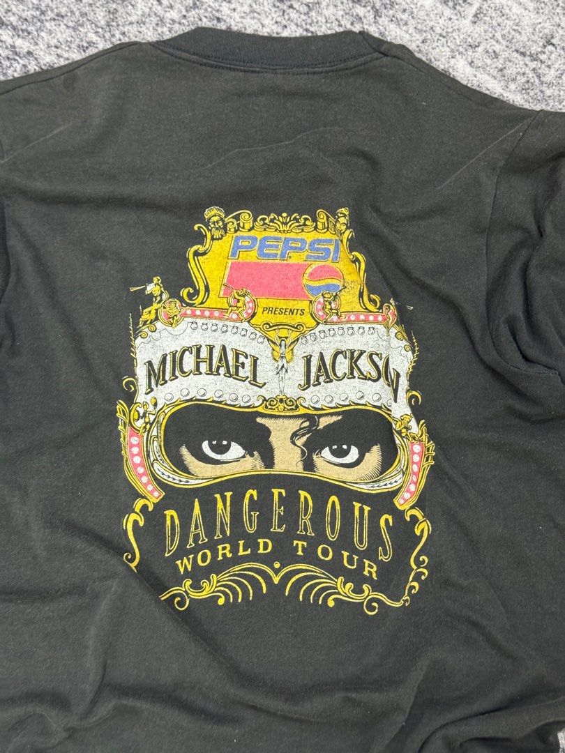 Vintage MJ pepsi ( MAHAL OFER ), Men's Fashion, Activewear on Carousell