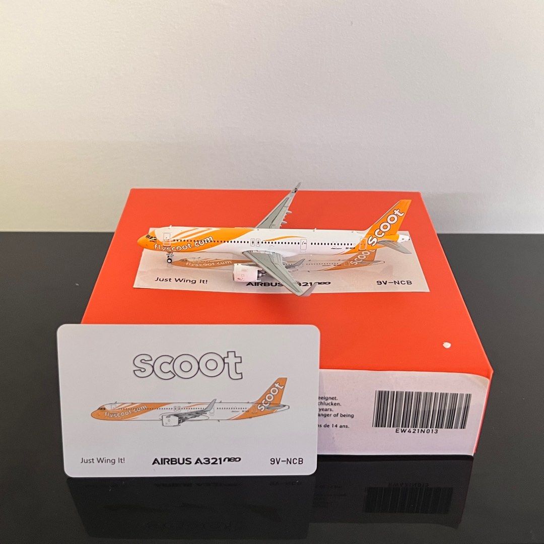 1:400 JC Wings Scoot Airbus A321-271neo Aircraft/Airplane model ...