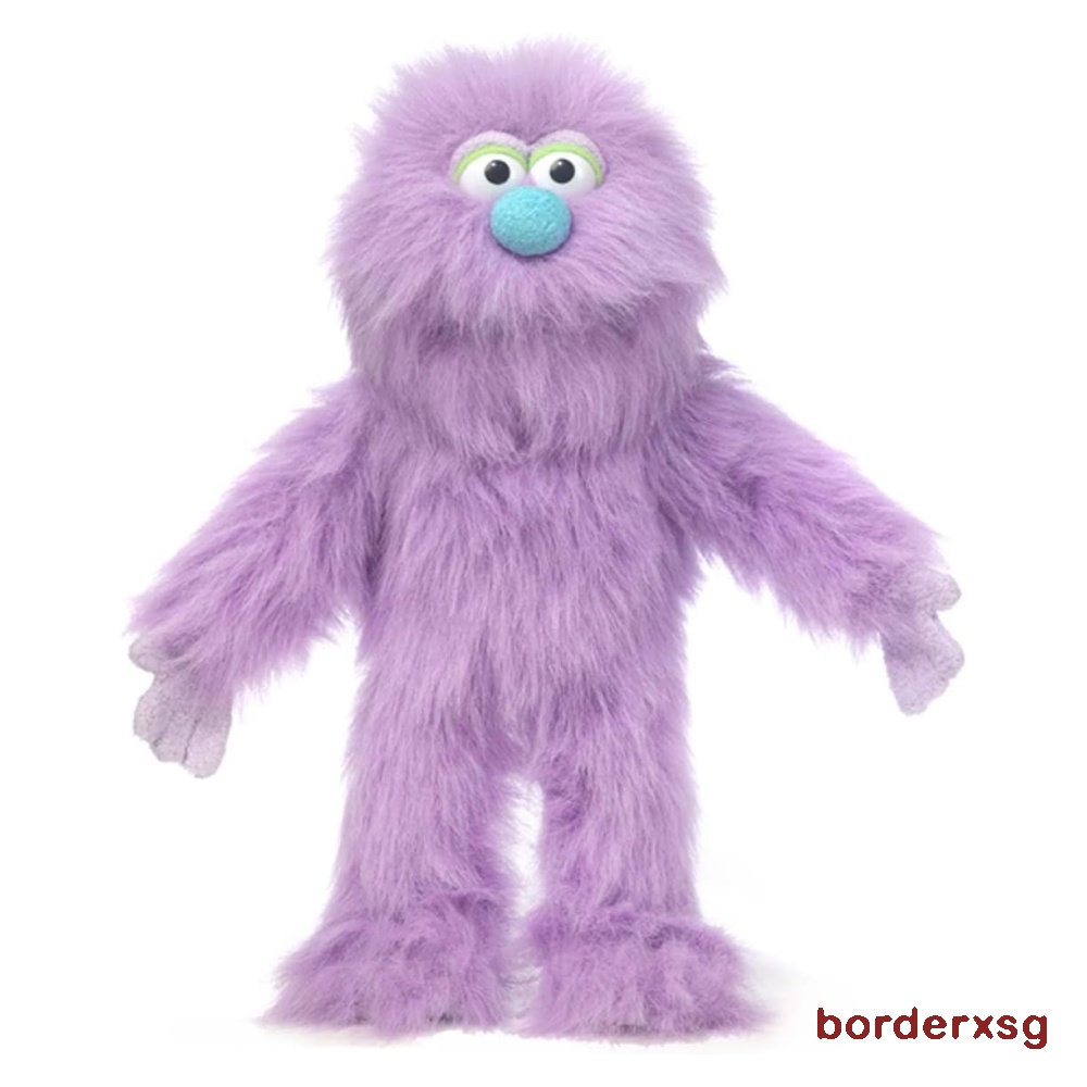 14" Purple Monster, Hand Puppet, Hobbies & Toys, Toys & Games on Carousell