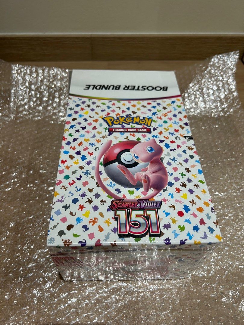 151 Booster Bundle Display Scarlet & Violet Pokemon Card, Hobbies ...