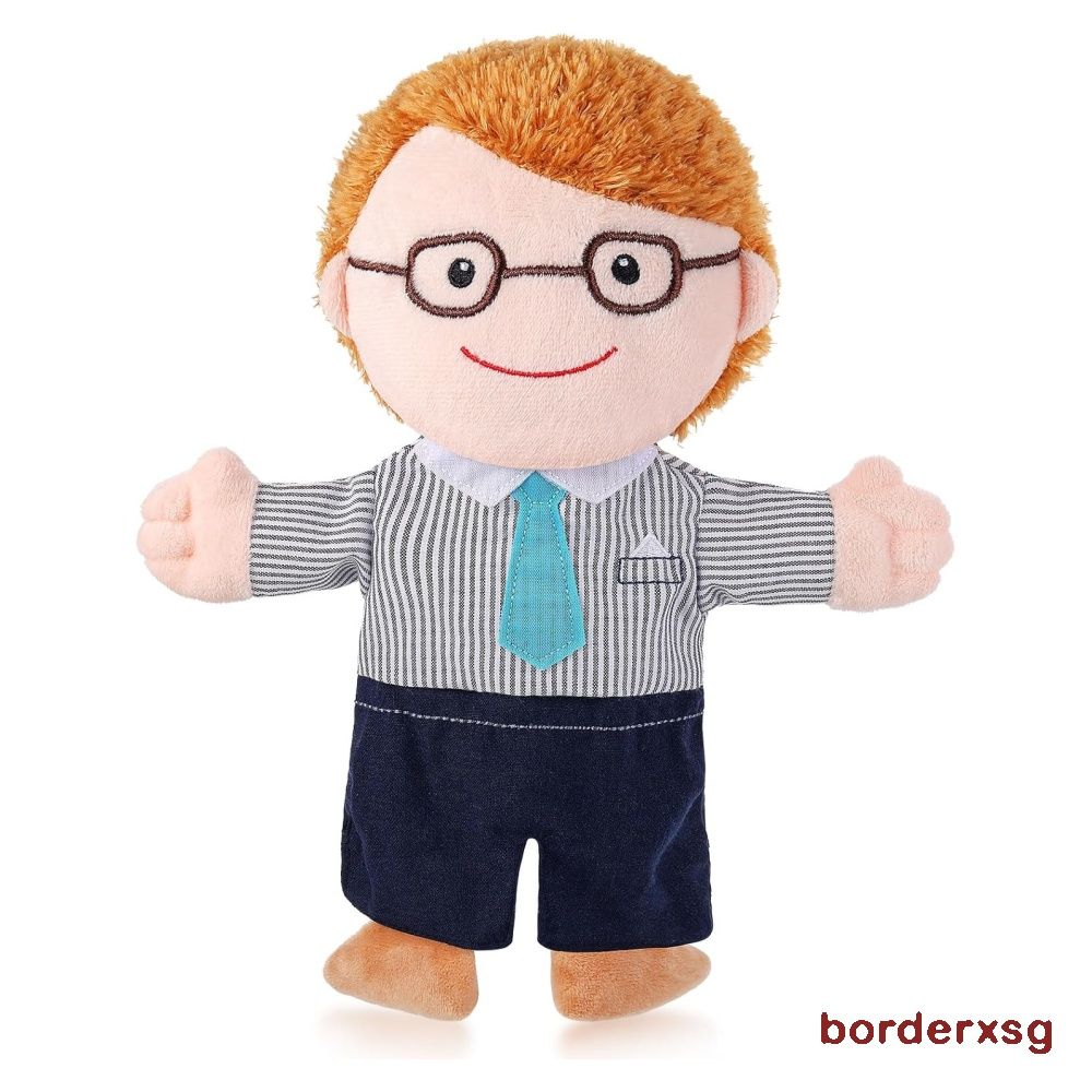 1 Pcs Family Hand Puppets 12 Inch Grandparents, Mom & Dad, Brother ...