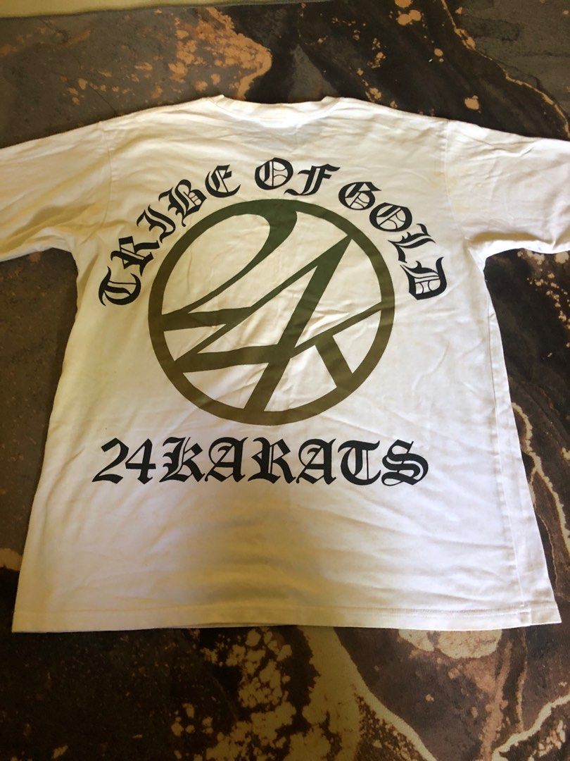24 Karats Tribe of Gold T-shirt, Men's Fashion, Tops & Sets, Tshirts & Polo Shirts on Carousell