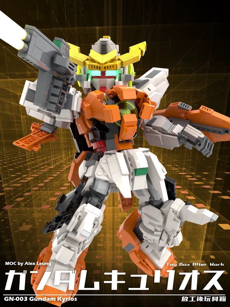 🦾 Gundam Archangel MOC 1609pcs | 25cm+ SD Mecha Brick Model | Angel ...