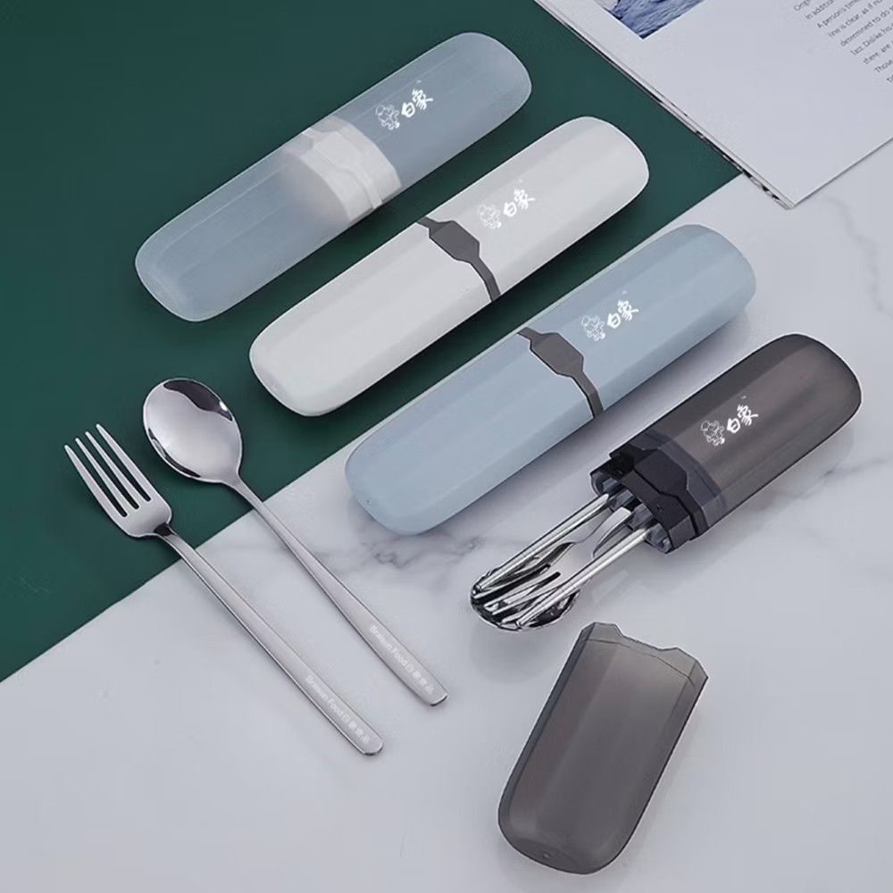 🆕白象 Stainless Steel Spoon & Fork Set - Assorted, Furniture & Home ...