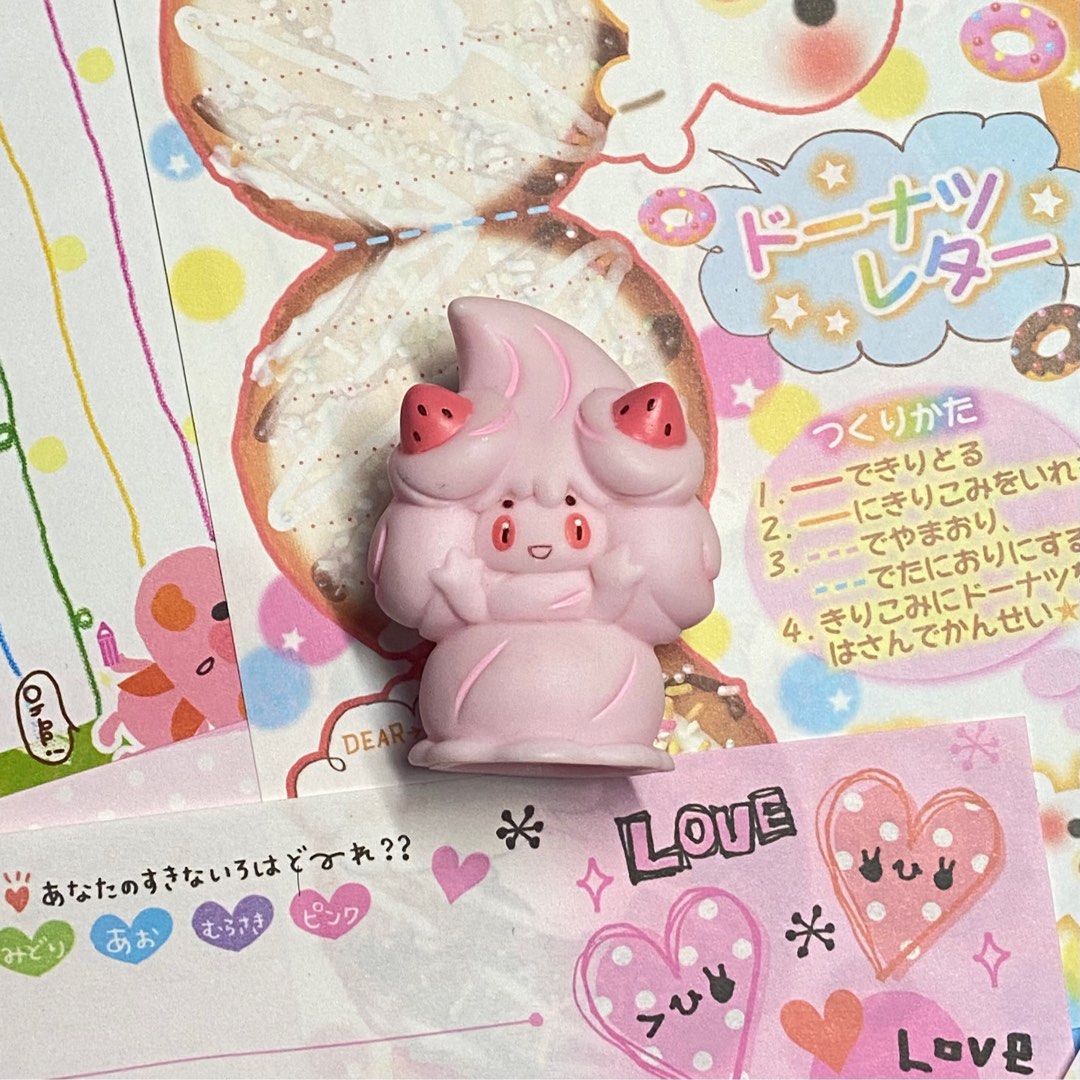 alcremie ruby cream 2020 pokemon finger puppet, Hobbies & Toys, Toys ...