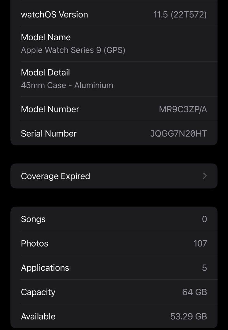 Apple Watch Series 9 (GPS), Mobile Phones & Gadgets, Wearables & Smart ...
